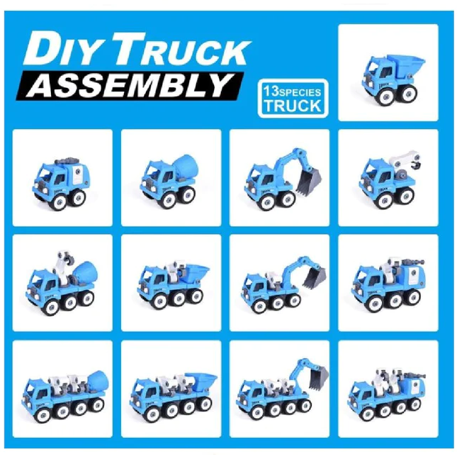 Buildable construction truck - Add-Tronique
